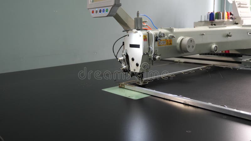 Sewing Machine Control Computer. Automatic Sewing Machine. Automated ...