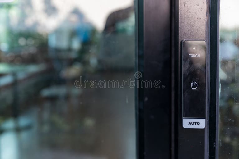 Automatic Sliding Door with Wireless Push Button for User Controller ...