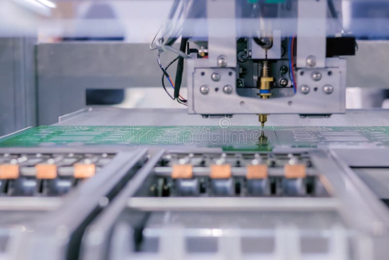 Automatic SMD Pick and Place Machine Assembling Computer Printed ...