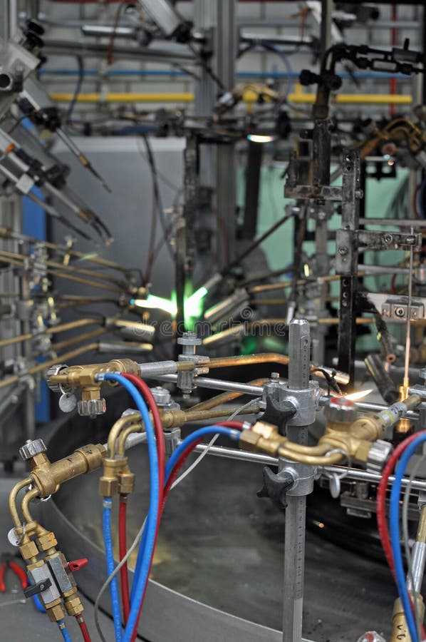 Automatic soldering robot stock image. Image of station - 44735347