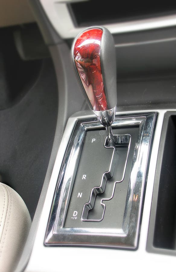 Automatic Speed Change Lever Stock Photo - Image of inside, interior ...