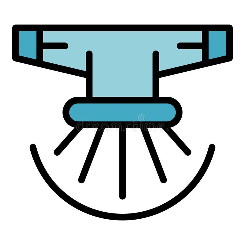 Automatic Sprinkler Icon Vector Flat Stock Illustration - Illustration ...