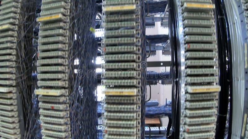 Automatic Telephone System. Switching Connection Technology. Stock ...