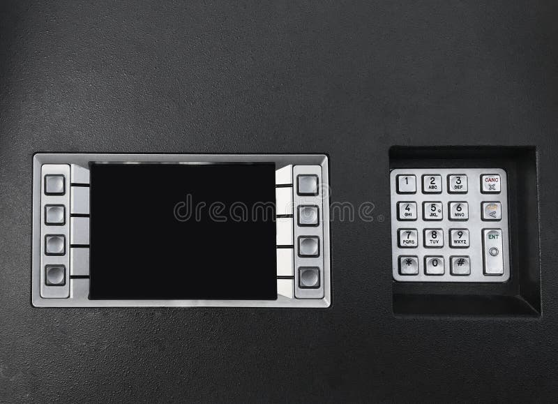 Automatic Teller Machine stock photo. Image of management - 86144016