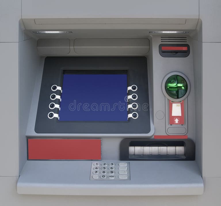 Cash Machine stock photo. Image of automated, technology - 29962038