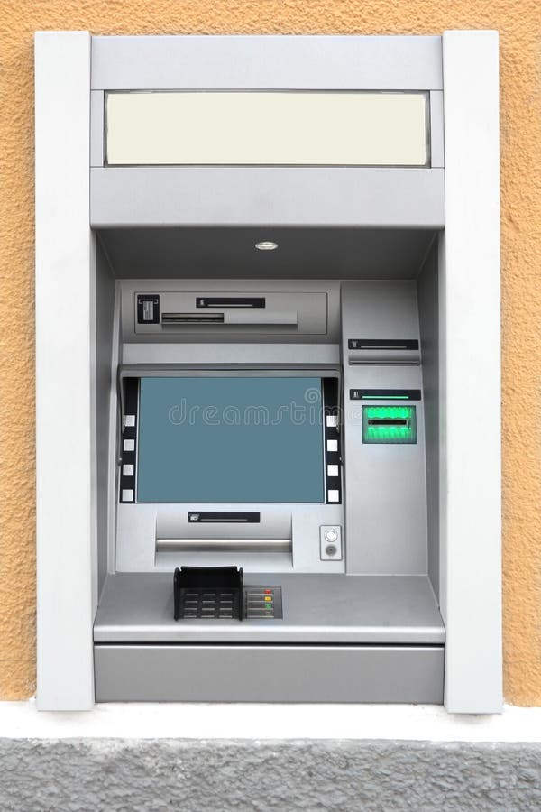 Automatic teller machine stock photo. Image of banking - 15446058