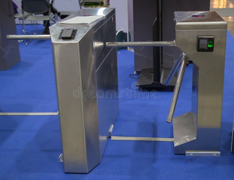 Automatic ticket gate stock photo. Image of card, reading - 153241774