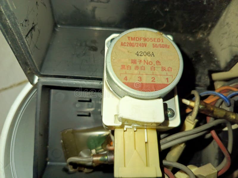 Automatic Timer for Two& X28;2& X29; Door Refrigerators Stock Image - Image of door, cold: 304546313