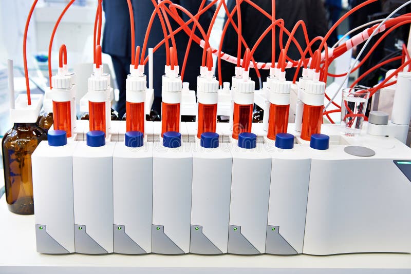 Automatic titrator stock photo. Image of microbiology - 147006360