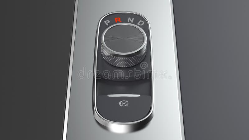 Automatic Transmission with Dial Gear Selector Stock Video - Video of ...