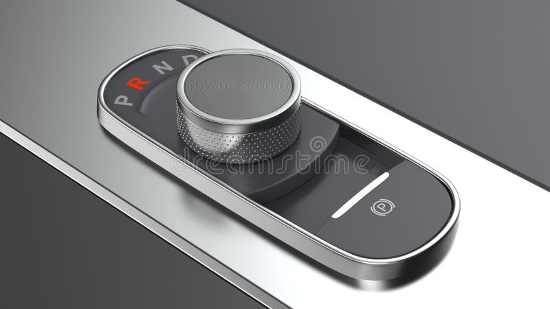 Automatic Transmission in a Luxury Car Stock Footage - Video of vehicle ...