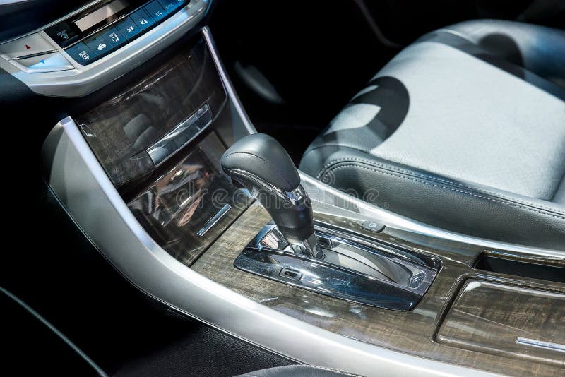 Automatic Transmission Gear Shift. Stock Photo - Image of gearstick ...