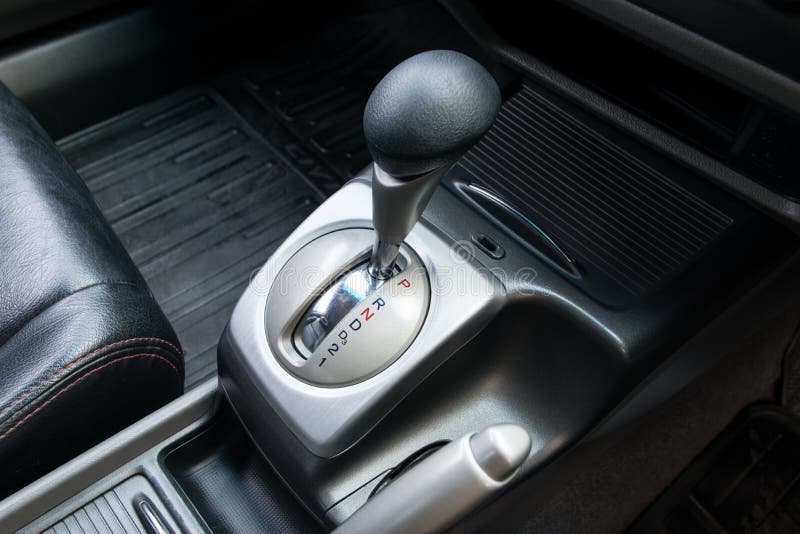 Automatic Transmission Gear Shift. Stock Image - Image of speed, stick ...