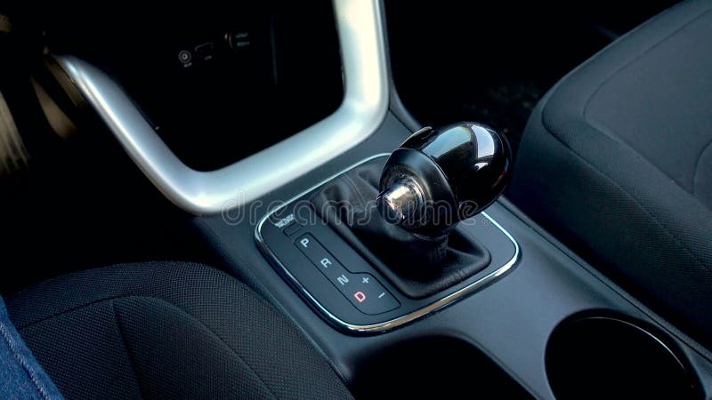 Automatic Gear Shift of a Car Stock Photo - Image of automobile ...