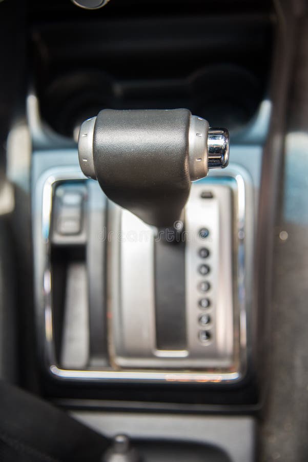 Automatic Transmission Gear Shift. Stock Photo - Image of modern ...