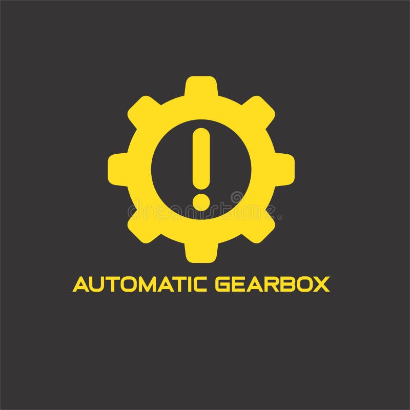 Automatic Transmission Gearbox Symbol Stock Illustration - Illustration ...