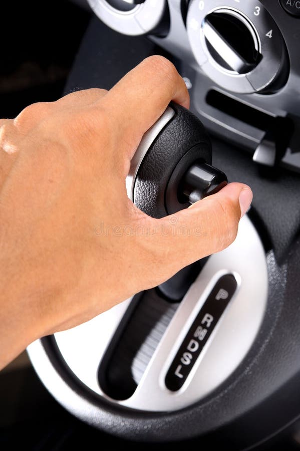 Automatic transmission stock photo. Image of hand, driver - 33056152