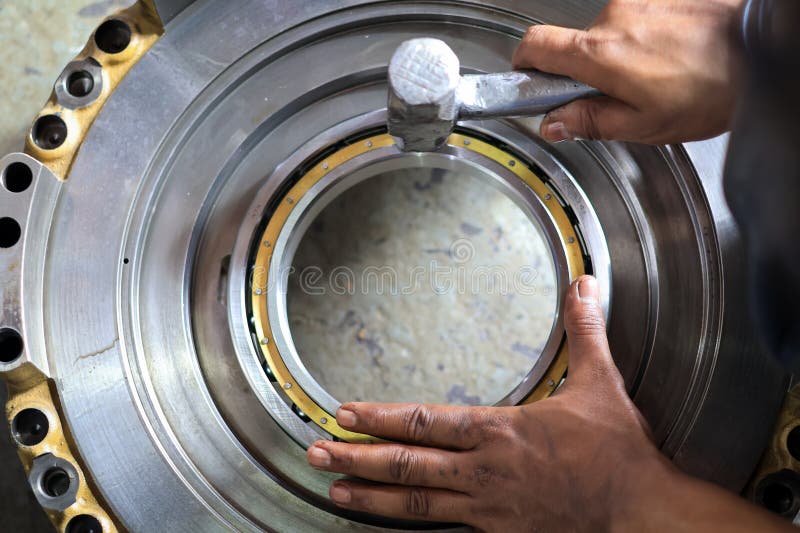 Automatic Transmission Rebuild in Garage Services. Stock Photo - Image ...