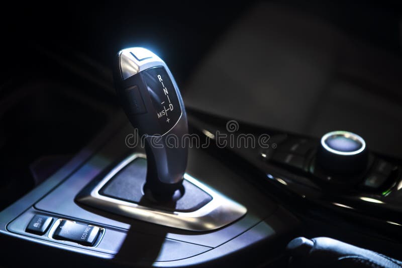 Automatic Transmission Shift Gear Stock Photo - Image of automobile ...