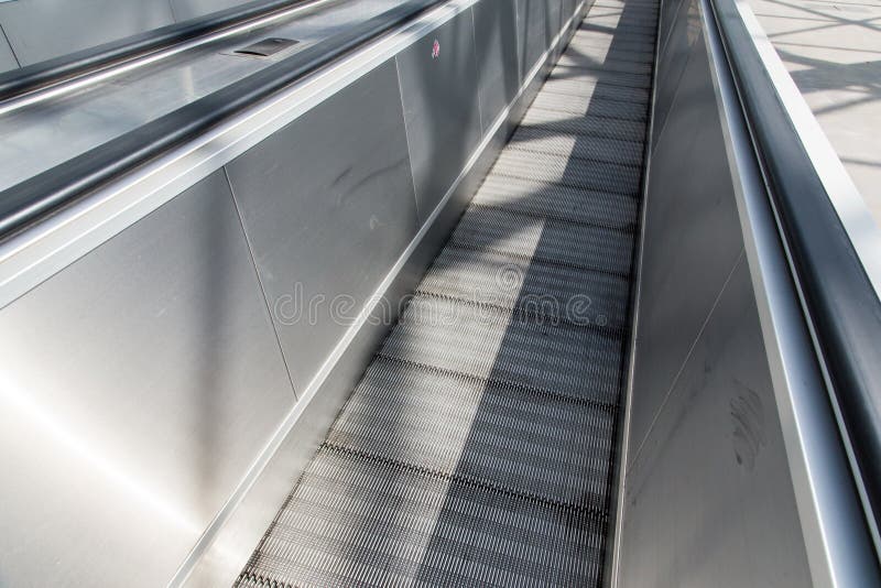 Automatic Stair Lift On Staircase Taking Elderly People And Disabled ...
