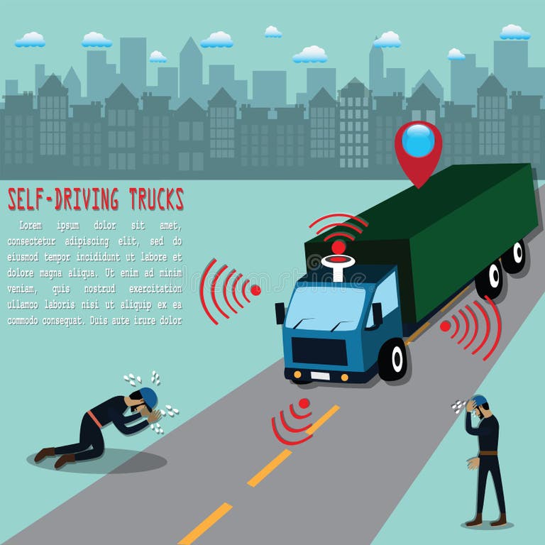 Automatic Trucks Have Been Using for Transportation and Replaced the ...