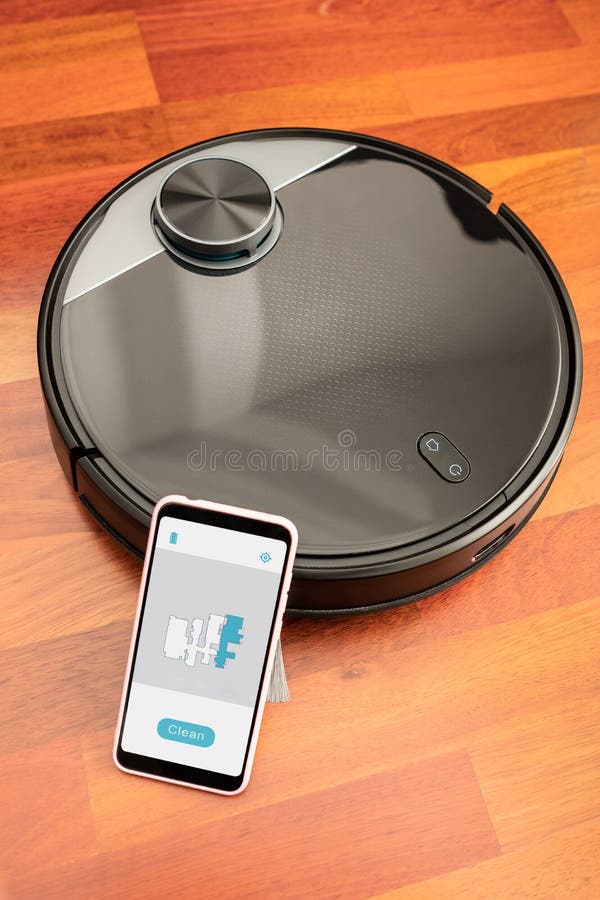 Automatic Vacuum Cleaner Robot To Clean the Floor and Help in Housework ...