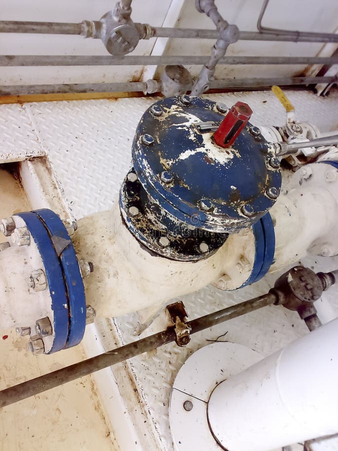 Automatic Valve for Opening the Pipeline Shutter. Pneumatic Equipment ...