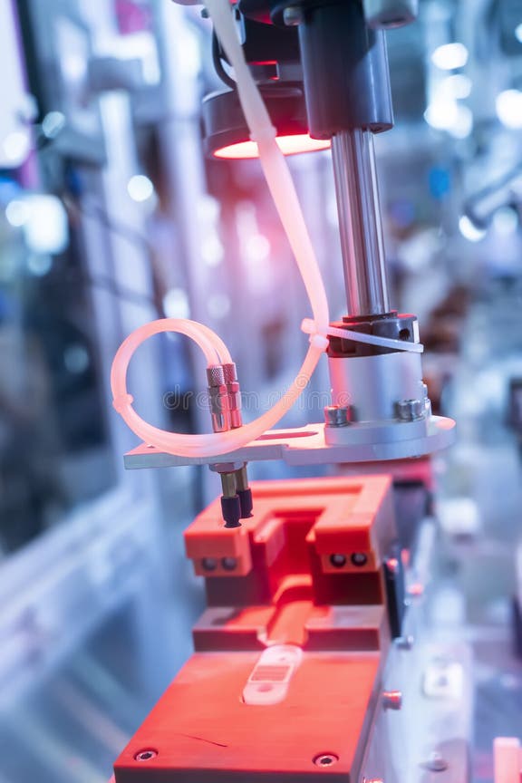 Automatic Vision Sensor Camera System Stock Photo - Image of future ...