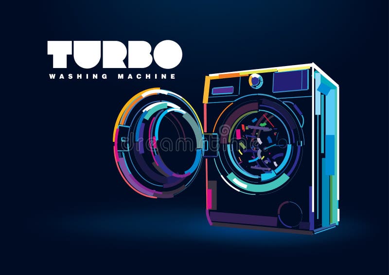 Washing Machine Stylized Illustration Stock Illustrations – 53 Washing ...