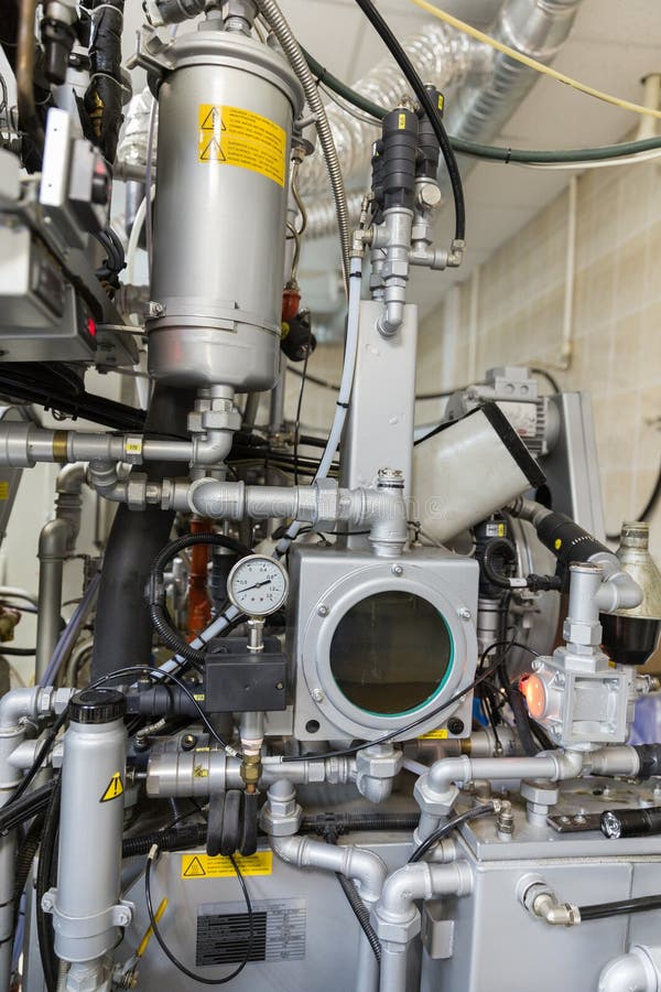 Automatic Washing Machines at Laundry Service Stock Image - Image of ...