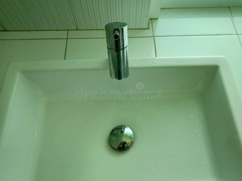 Automatic water tap stock image. Image of large, water - 149353105