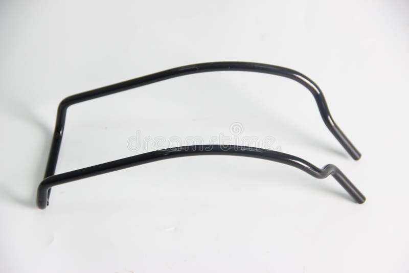 Wire bending forming parts stock photo. Image of bendingnlarge - 127955650