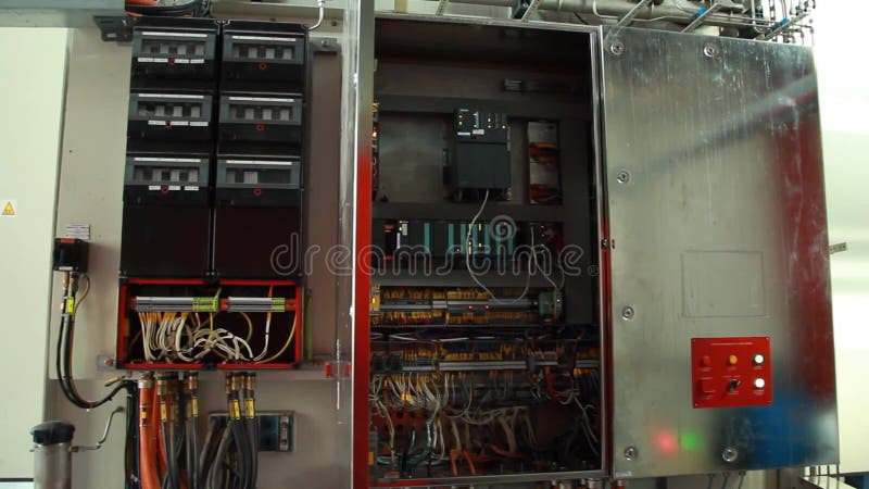 POV To the Safety Panel Sign Over the Seat Inside Cabin Airplane Stock ...