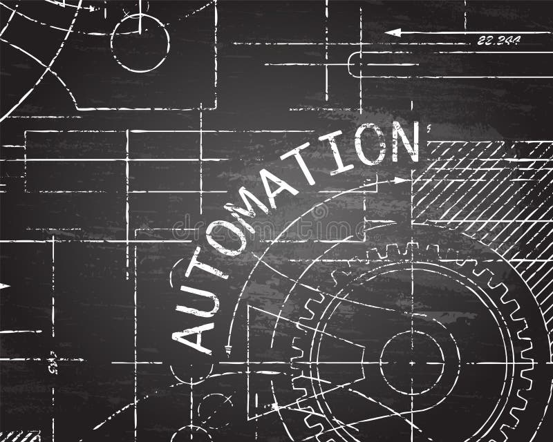 Automation Blackboard Stock Illustrations – 613 Automation Blackboard ...