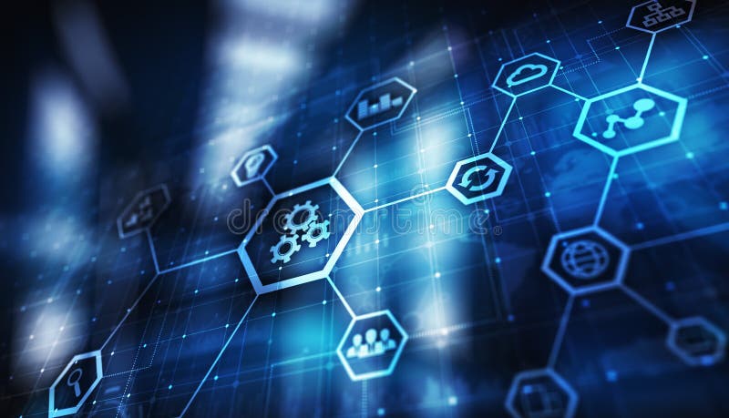 Automation of Business and Industrial Process. Smart Factory and ...