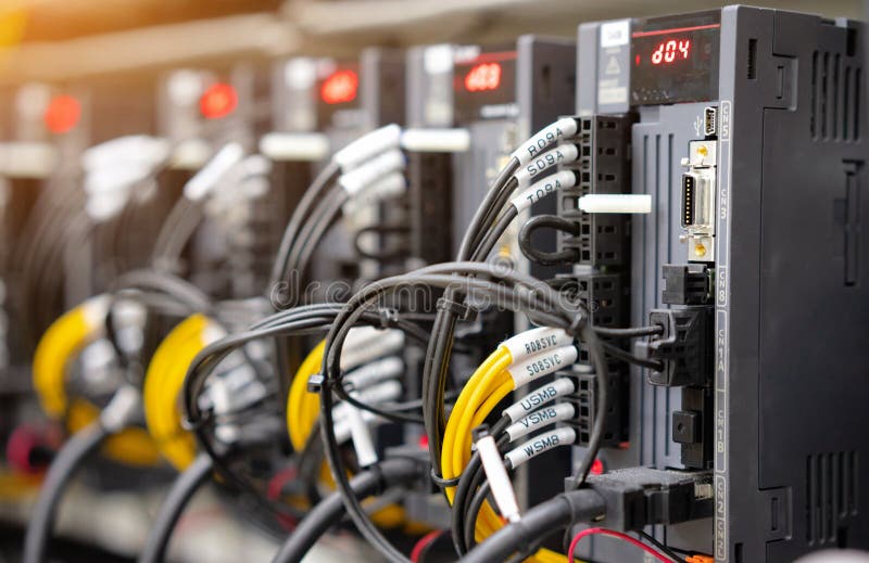 Servo Motor Controller and Electrical Component in Automation Machine ...
