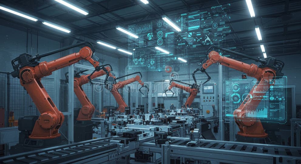 Advanced Robotics in Modern Manufacturing Systems Automation Efficiency ...