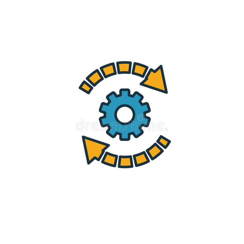 Automation Icon. Simple Element from Business Disruption Collection ...
