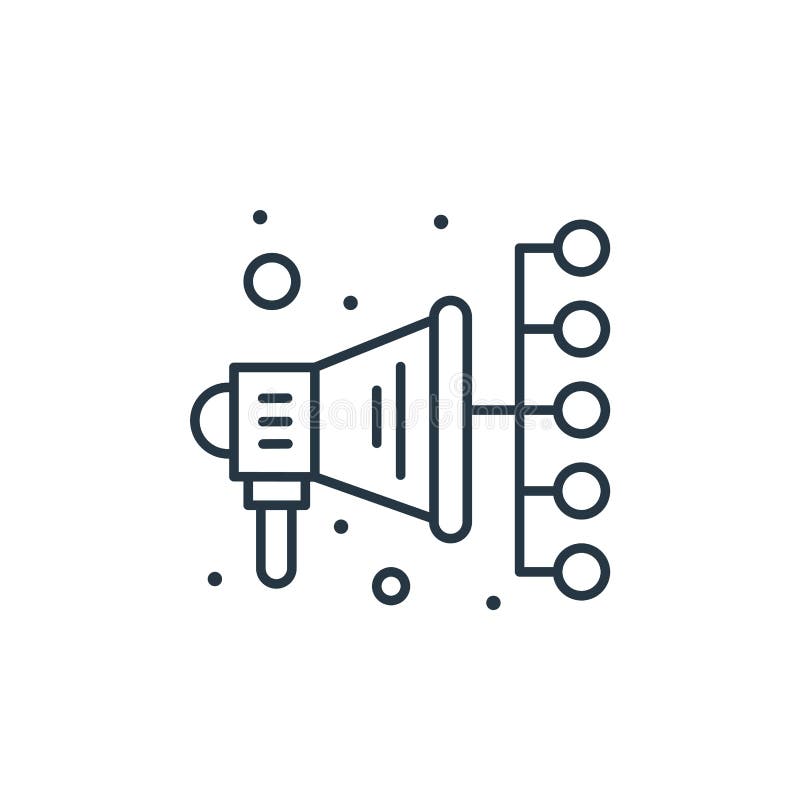 Automation Icon Vector from Digital Marketing Concept. Thin Line ...