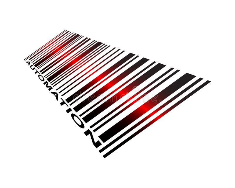 Laser Barcode Scanner Icon, Simple Style Stock Vector - Illustration of ...