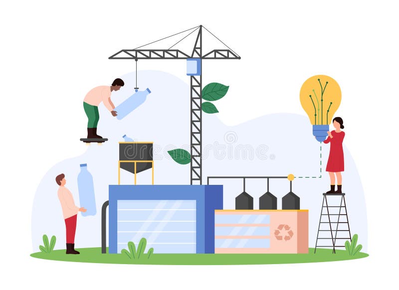 Automation of Plastic Bottle Recycling, Creative Idea To Reuse Material ...