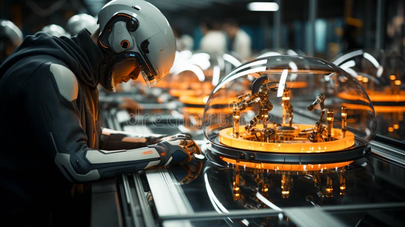 Automation and Robotics Technologies Stock Photo - Image of working ...