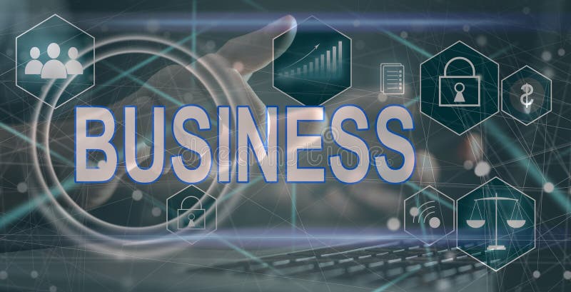 Automation Software Technology Process System Business Concept. Stock ...