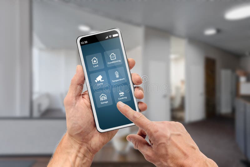 Automation System Technology Stock Photo - Image of button, digital ...