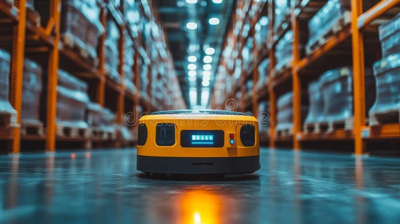 Automation in a Warehouse Utilizing a Robot for Inventory Management ...