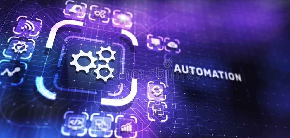 Automation Work Flow Business Process Optimisation Smart Industry ...