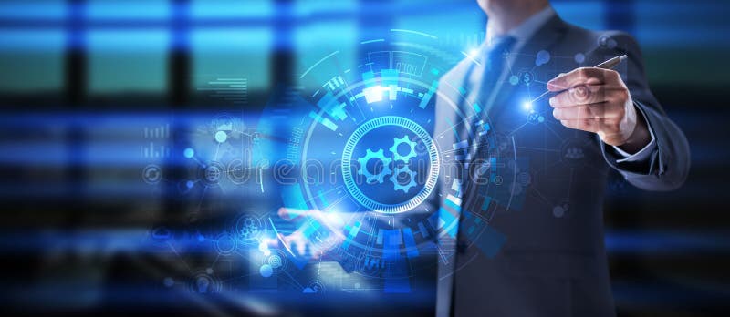 Automation Work Flow Business Process Optimisation Smart Industry ...