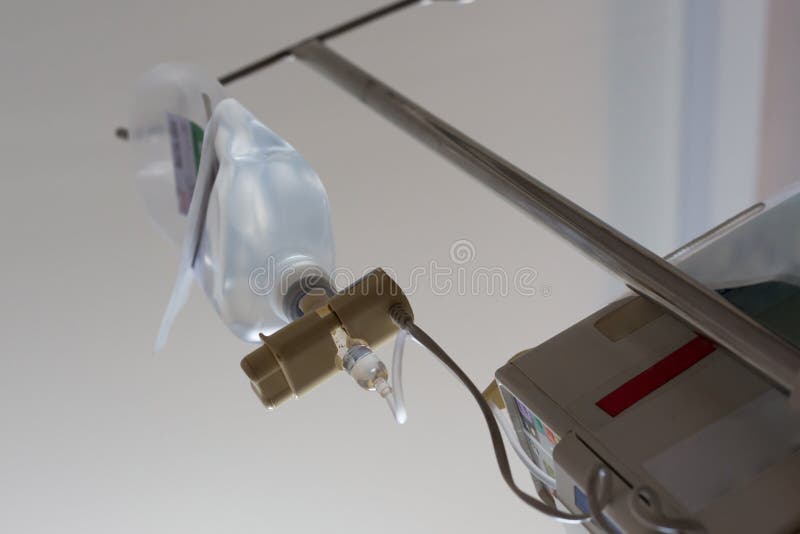 Iv Infusie Intraveneuze Injectie Van Een Ziekte Van De Patiënt Stock ...