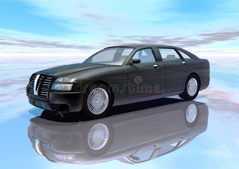 Automobile illustrazione di stock. Illustrazione di chrome - 7855082