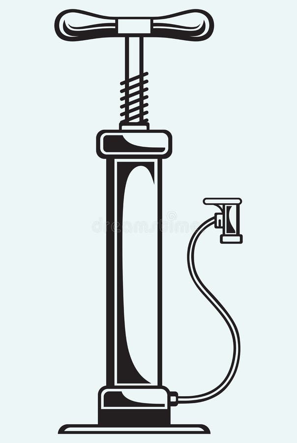 Automobile air-pump stock vector. Illustration of hose - 37858906